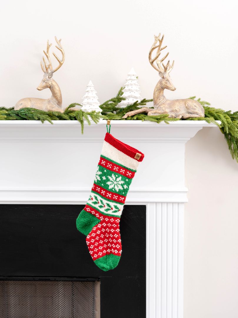 Heirloom Holly Christmas Stocking – Engineered Artistry